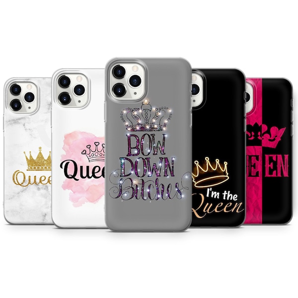 King Queen Phone Case - Etsy