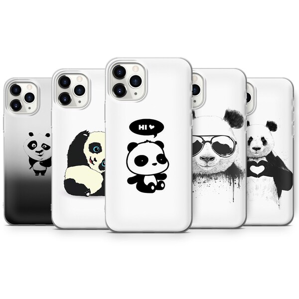 Panda Phone Case - Etsy