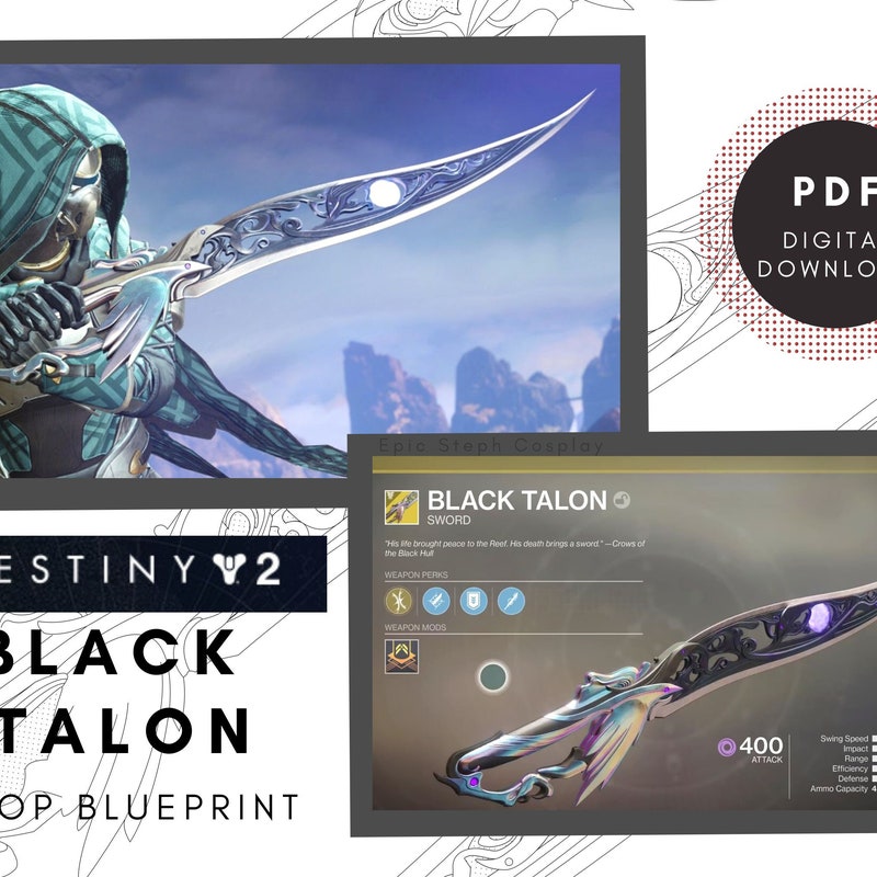 Destiny Cosplay Patterns - Etsy