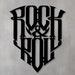 Rock and Roll Metal Wall Art: Laser Cut File (SVG, DXF, EPS) - Etsy