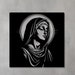 Virgin Mary Wall Art Dxf, Svg, Eps, Ai and PDF Files for Laser Cutting ...