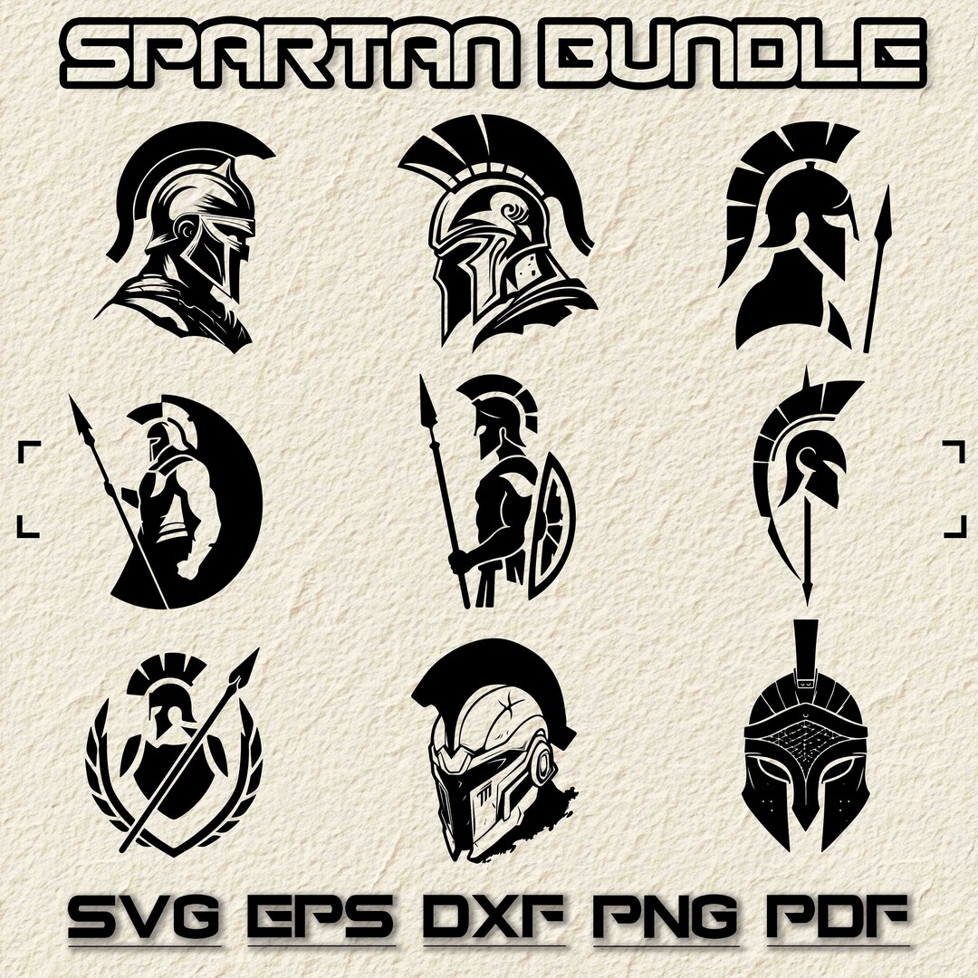 Spartan Svg, Spartan Vector, Spartan Helmet Svg, Warrior Svg, Gladiator ...