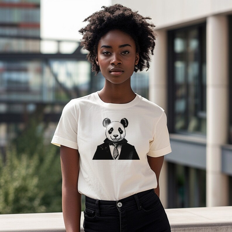 Panda SVG Bundle, PNG, Panda Bear Clipart, Hand Drawn Pandas Vector ...