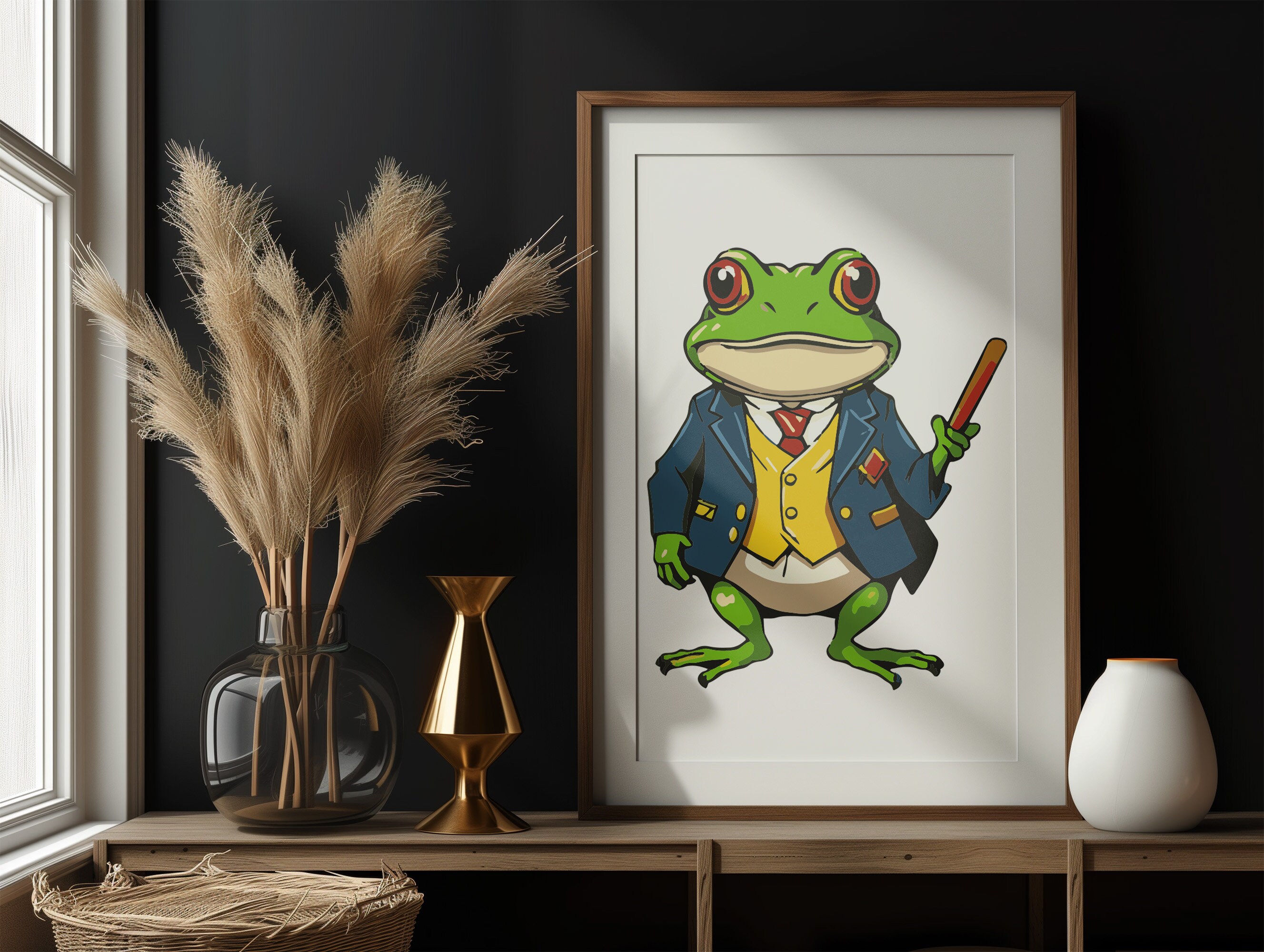 Frog in Suit SVG Bundle, PNG, Cute Frog Clipart, Hand Drawn Frogs ...