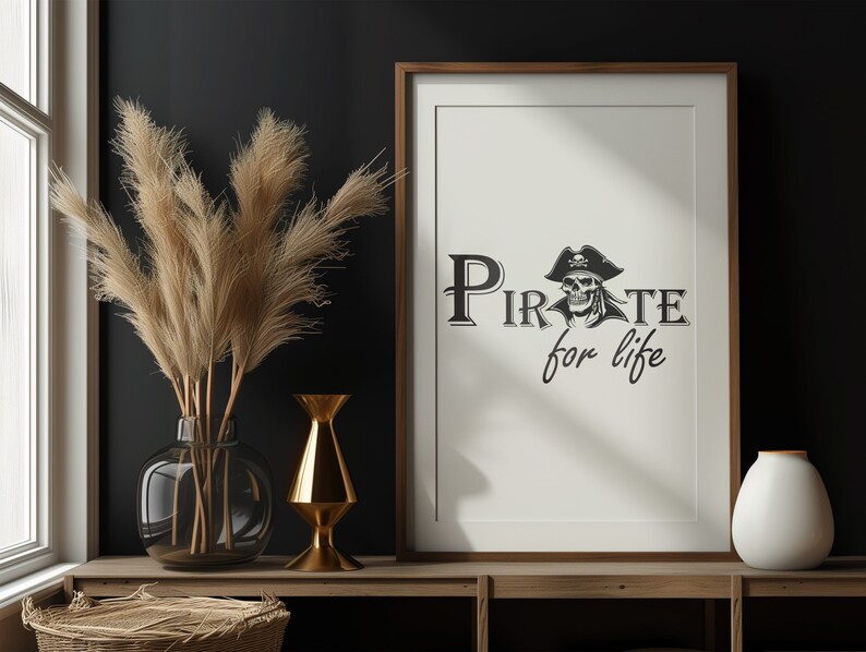 Pirate for Life SVG, Vintage Pirates of PNG, Caribbean Svg, Pirate ...