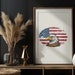 Eagle With American Flag Svg, Memorial Day Svg, Usa Eagle Flag Svg ...