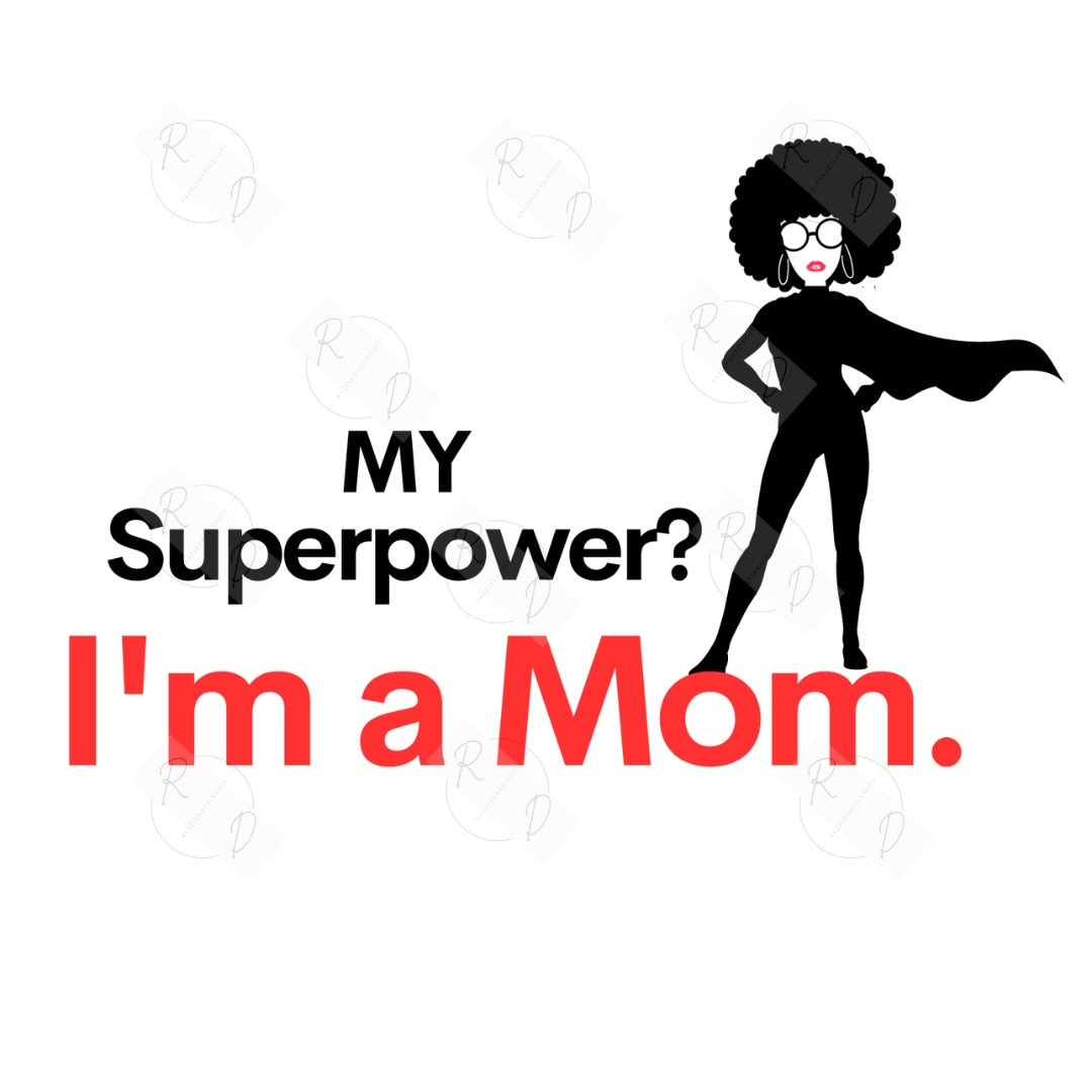 Black Super Hero MOM Svg Cut File, Funny Mom Svg, Mothers Day Svg Png ...
