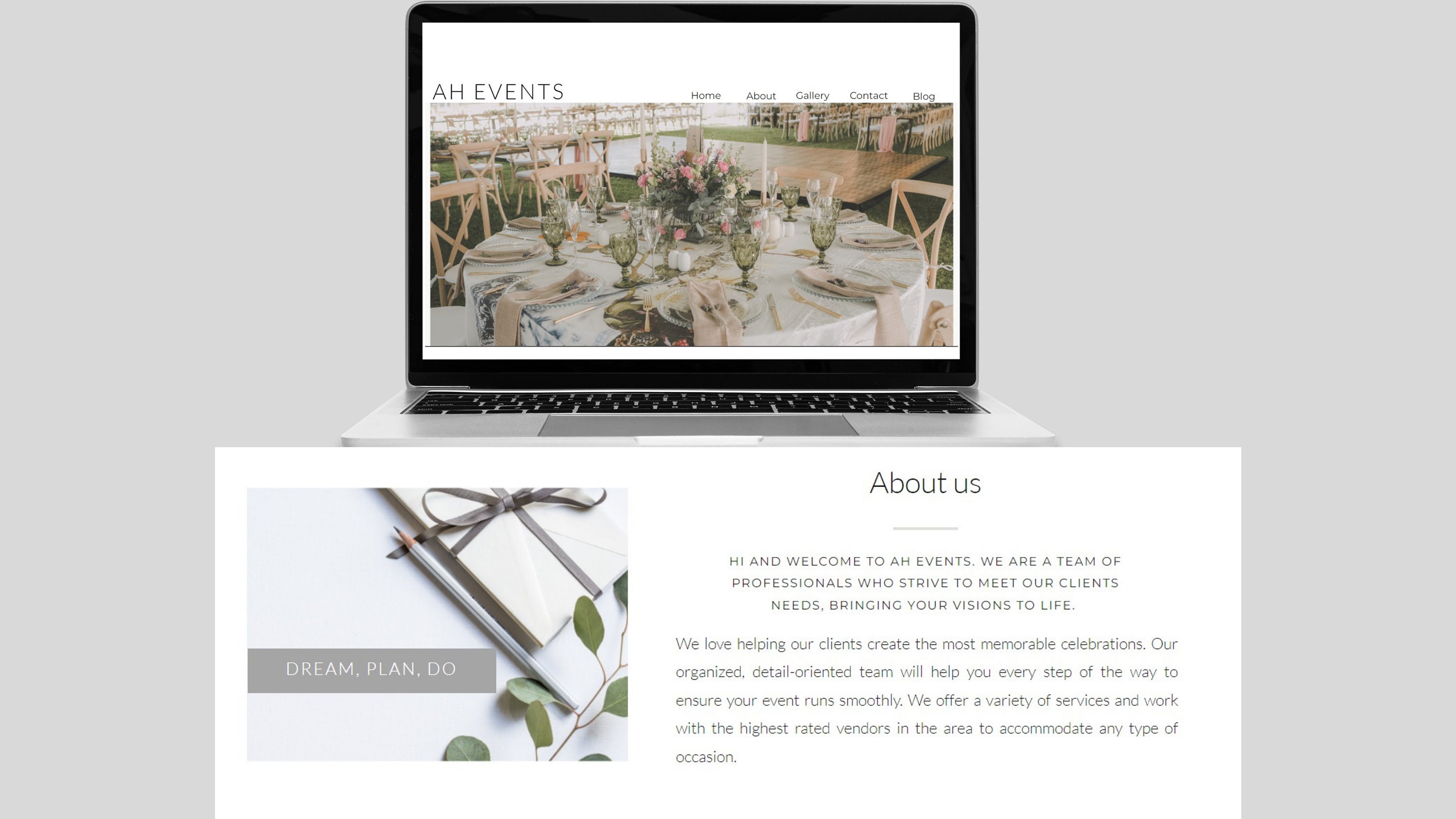 Website Template, Event Planner Template, Wedding Planner Template ...