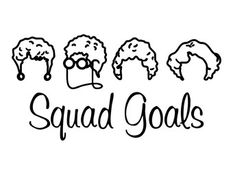 Golden Girls Squad Goals Png - Etsy