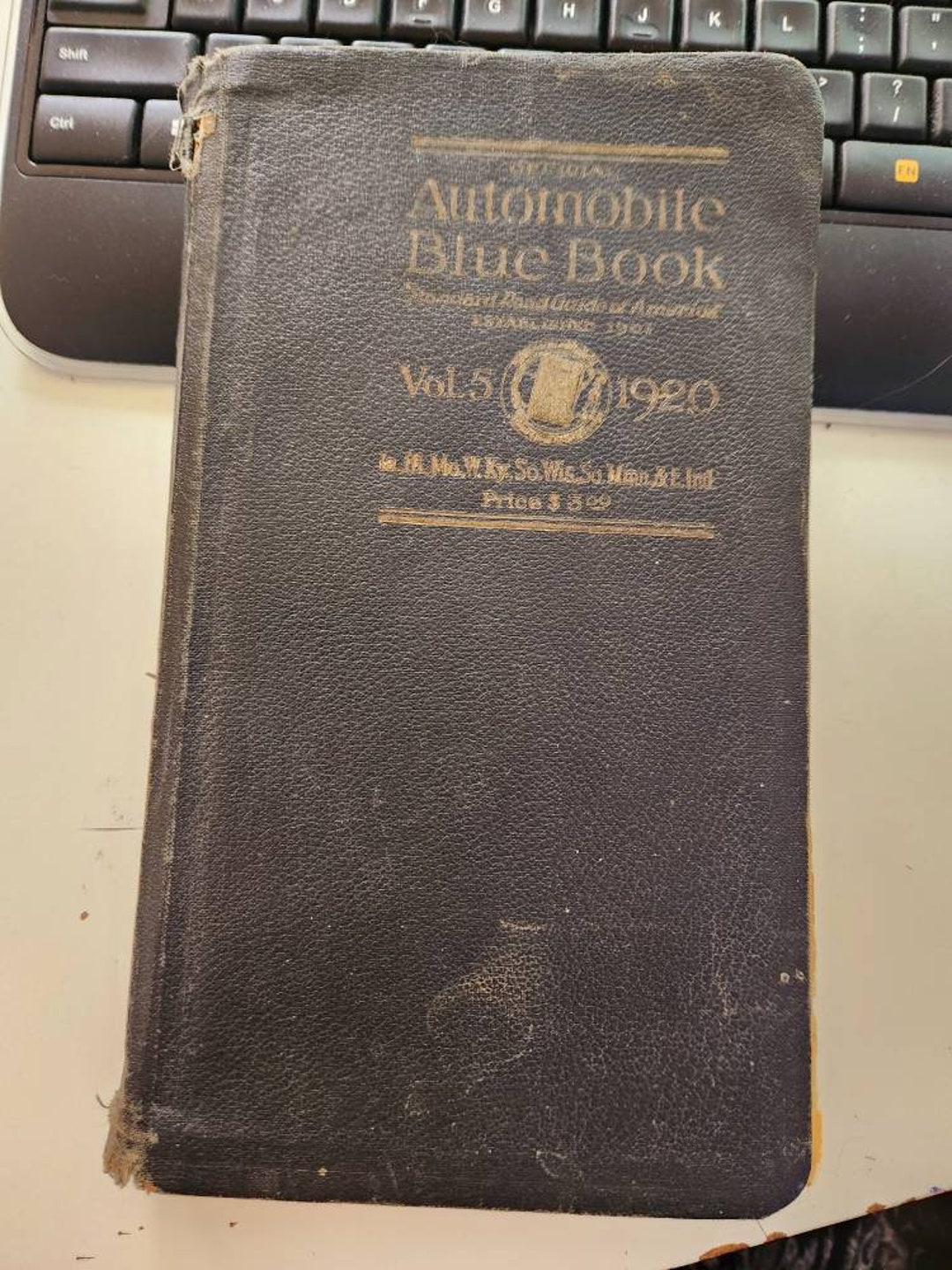 Official Automobile Blue Book 1920 Antiquarian Books - Etsy