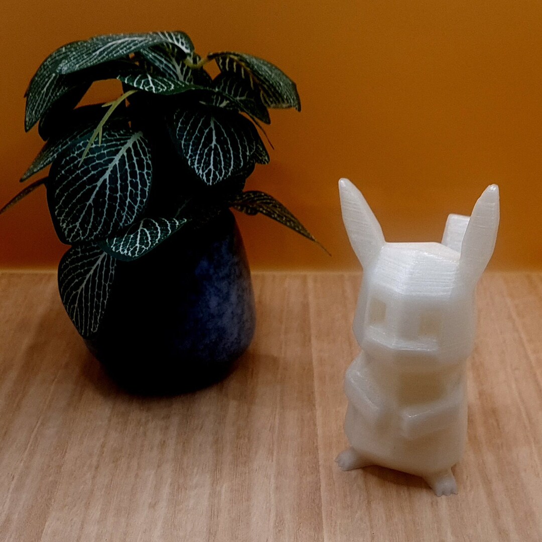 Pokemon Pikachu Figure Polygon Nintendo Gift 3D Printed Toy - Etsy