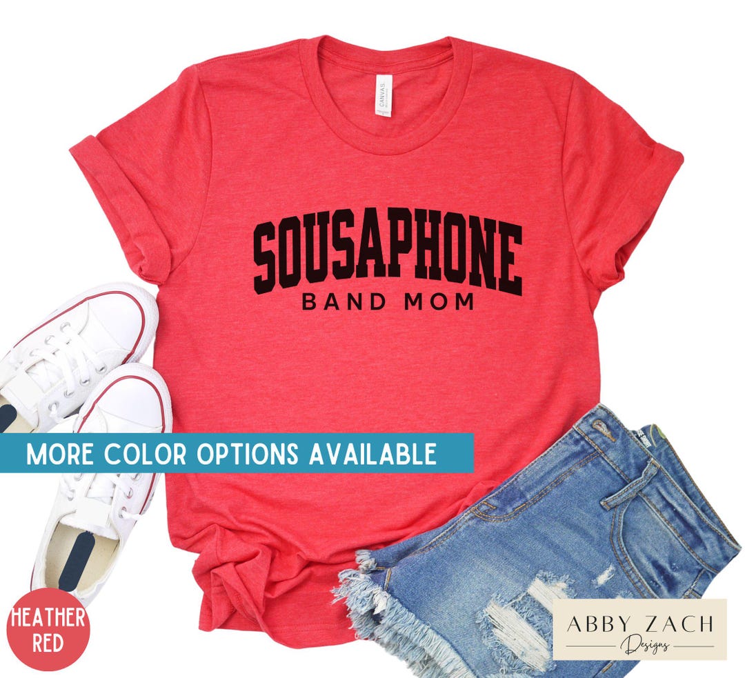 Sousaphone Band Mom Shirt, Marching Band Mom Shirts for Sousaphone ...