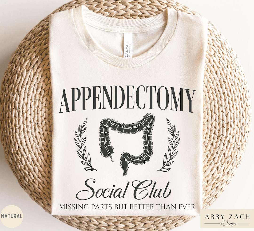 Appendicitis Shirt, Appendix Shirt, Appendectomy Get Well Gift, Funny ...