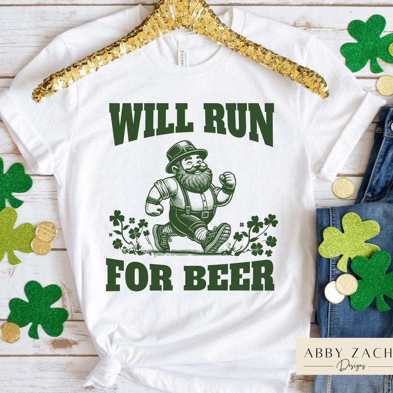 St Pattys Run Shirt - Etsy
