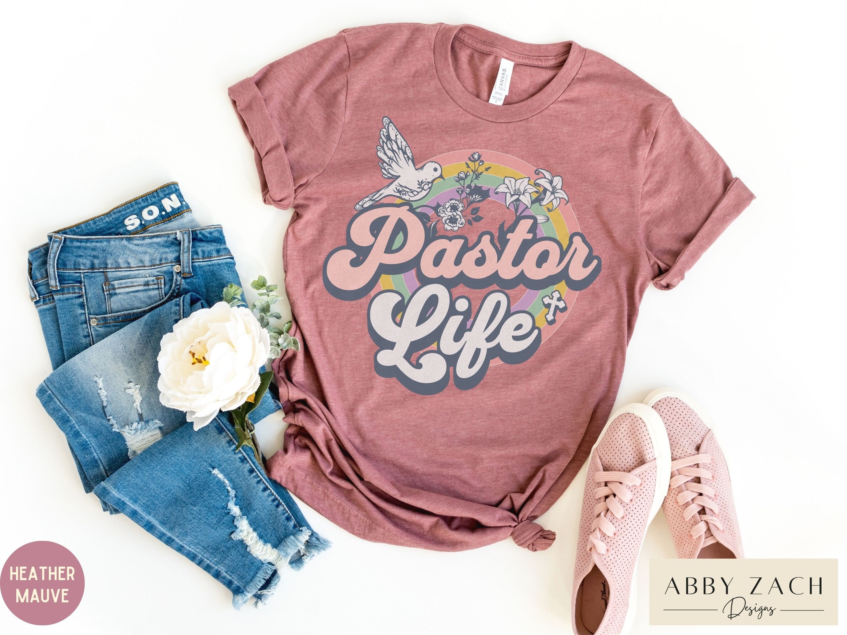 Female Pastor Shirt, Pastor T-shirts for Women, Pastoral Ordination ...