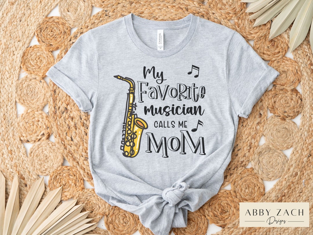 Saxophone Mom Shirt, Marching Band Mom Shirts, Band Mom T-shirt, Jazz ...