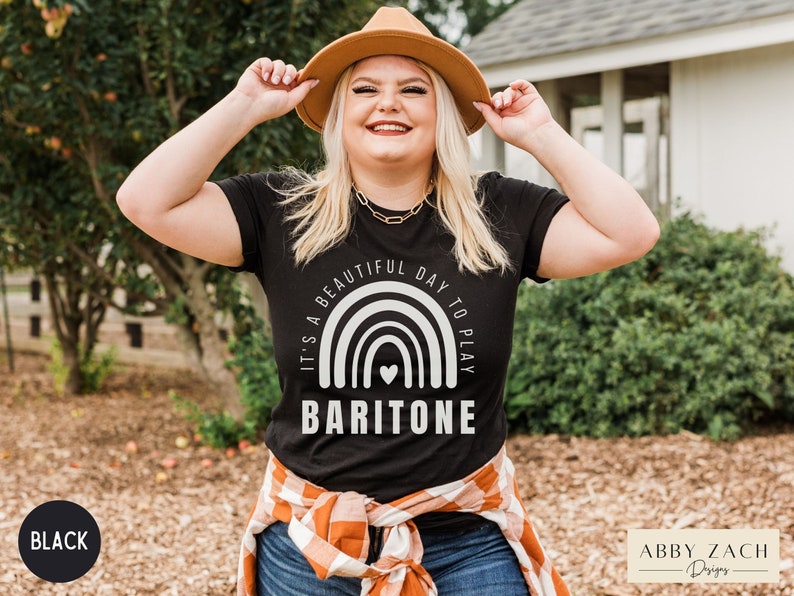 Baritone Shirt, It's a Beautiful Day to Play Baritone, Baritone T-shirt ...