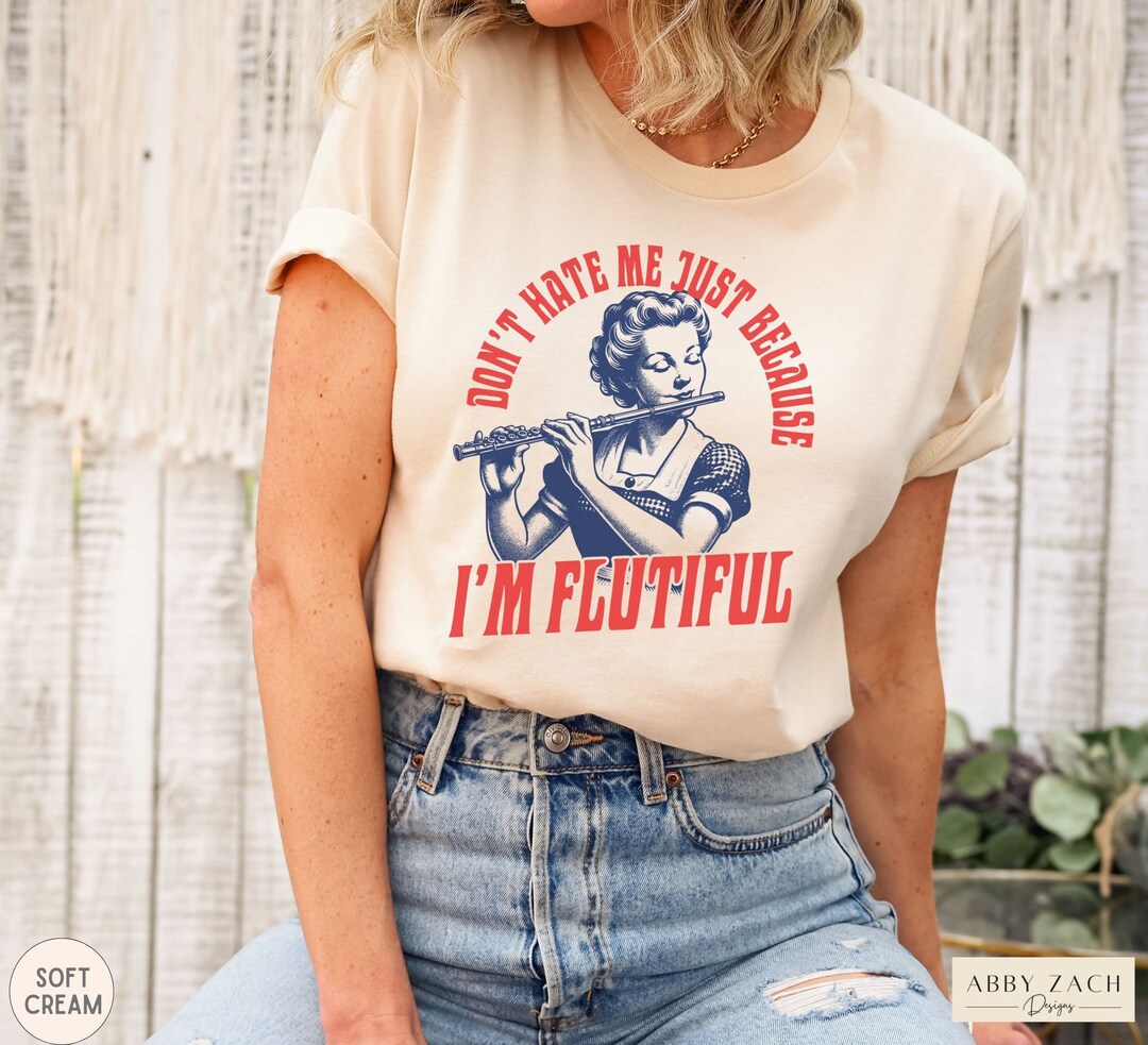 Funny Flute Marching Band Shirt for Flute Players, Funny Flute Band ...