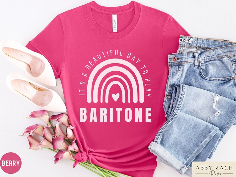 Baritone Shirt, It's a Beautiful Day to Play Baritone, Baritone T-shirt ...
