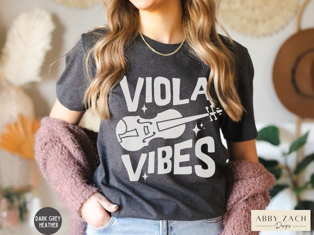 Viola Shirt, Viola T-shirts, Viola Gifts, Viola Vibes Groovy Orchestra ...