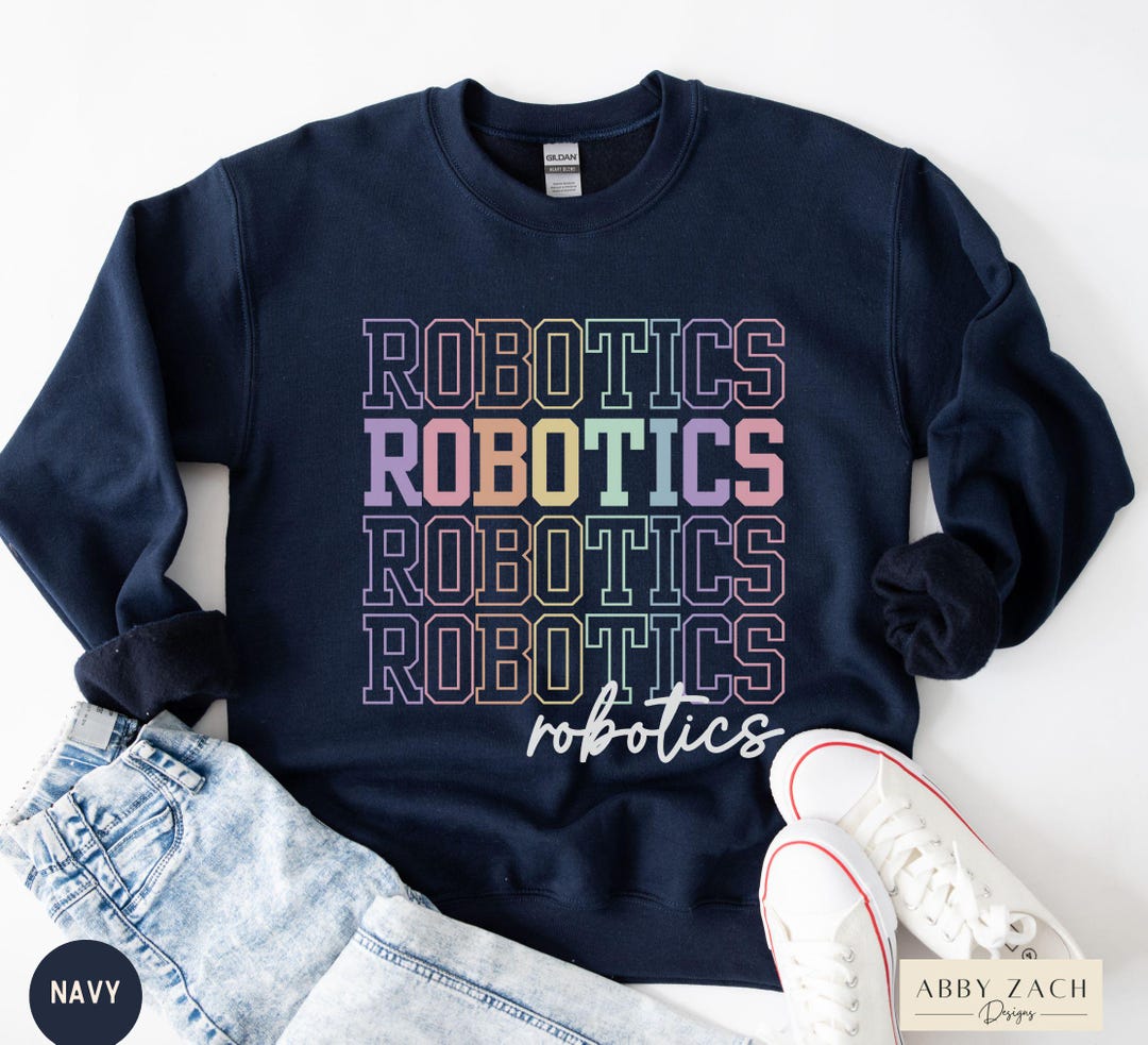 Robotics Shirt, Robotics Club T-shirt, Robotics Gifts, Robotics Coach ...