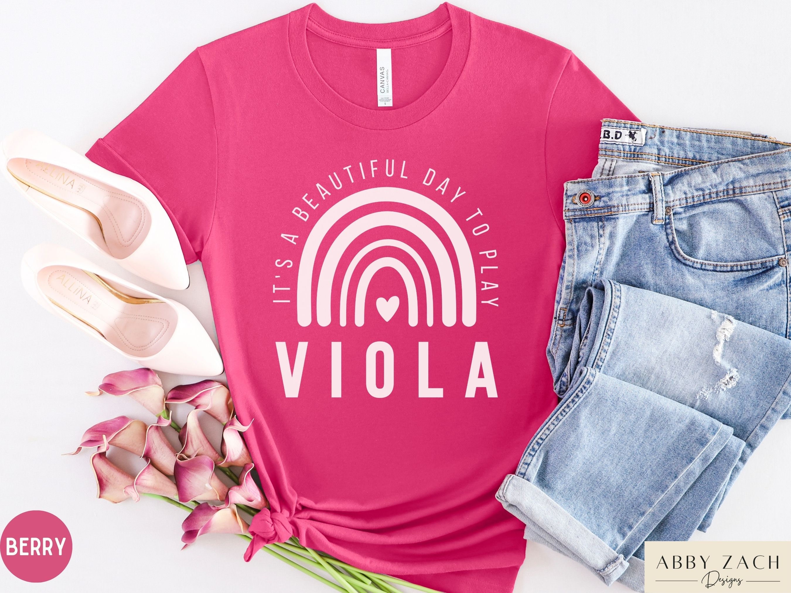 Viola Shirt It's a Beautiful Day to Play Viola Viola - Etsy