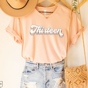 Matching 13th Birthday Girl and Birthday Squad Shirts for Turning ...