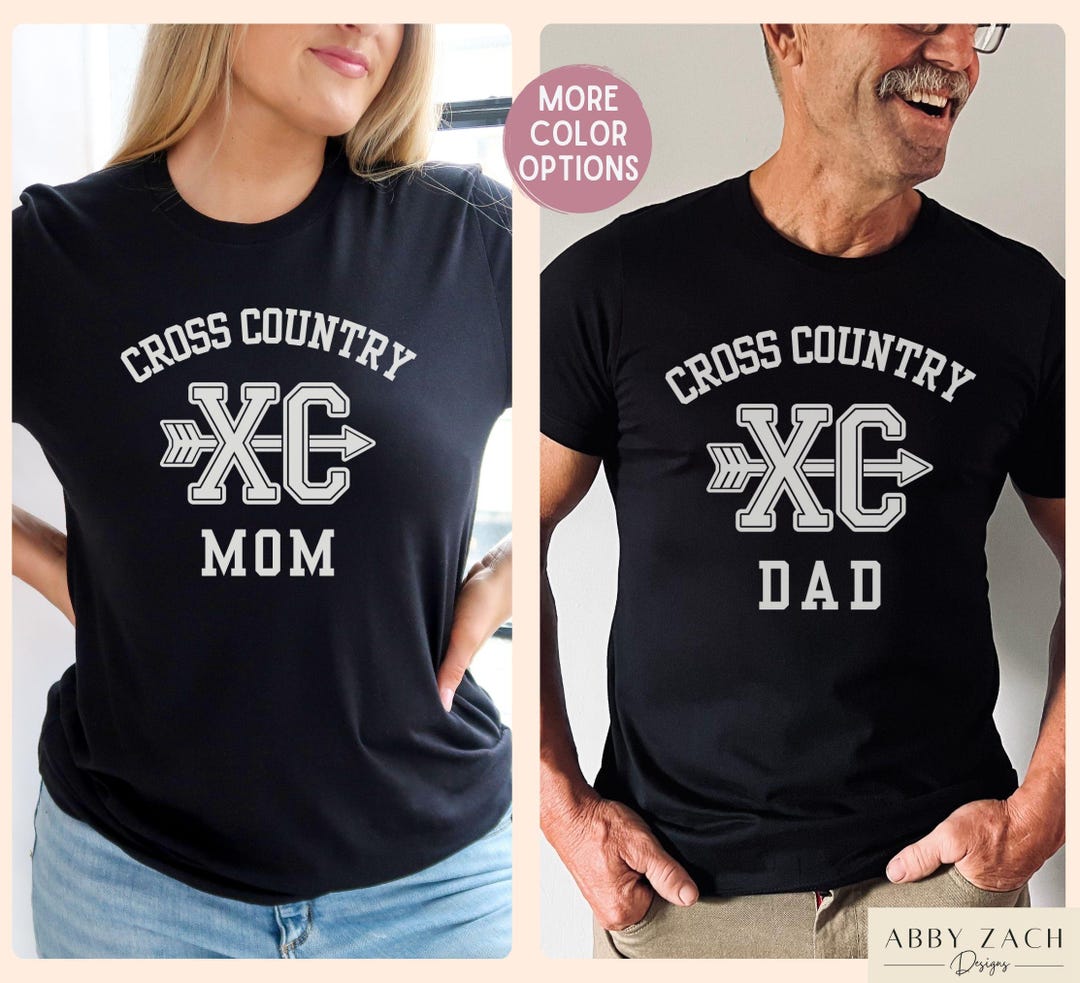 Cross Country Mom and Dad Shirts for Parents of Cross Country Runners ...