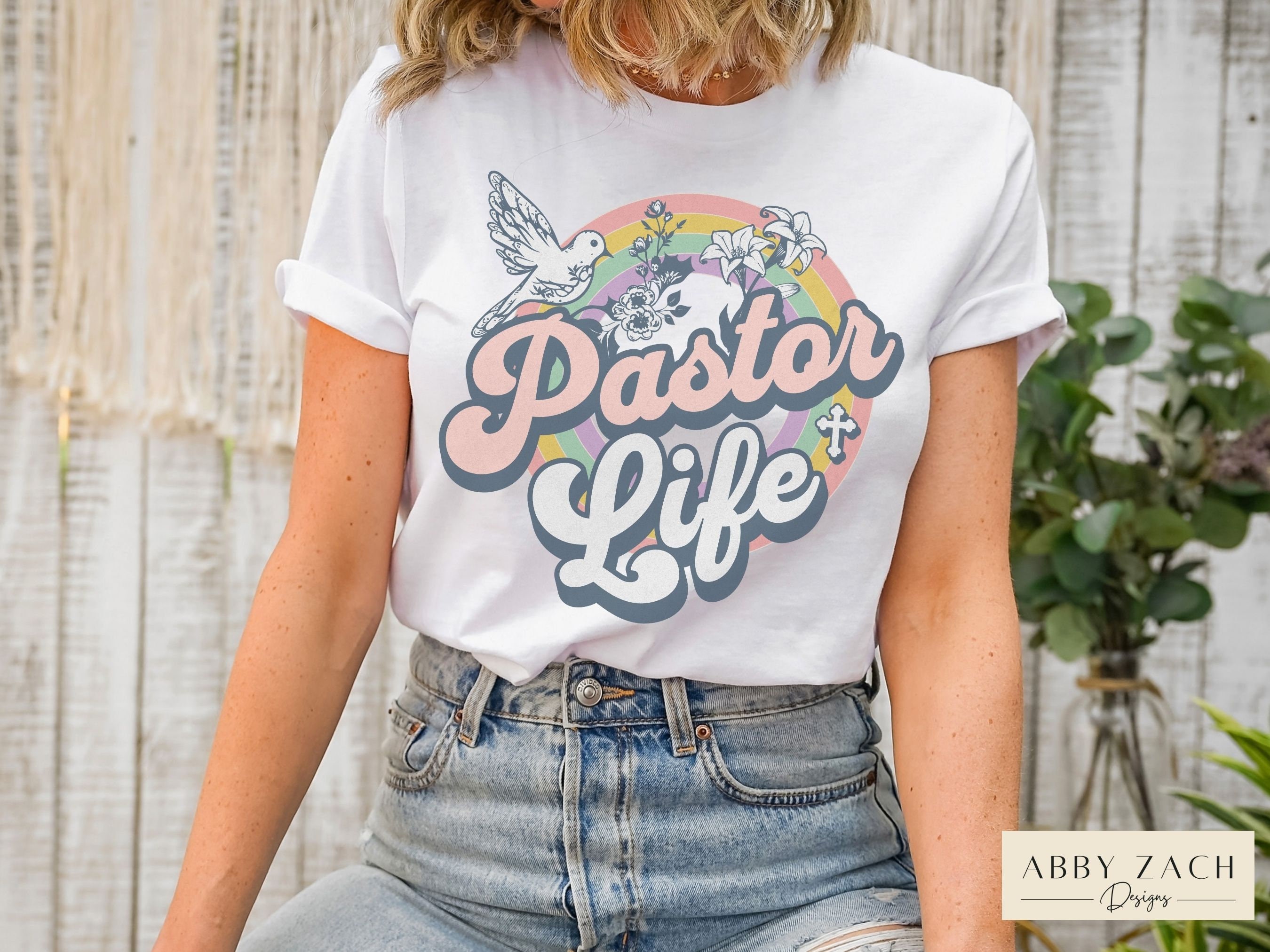 Female Pastor Shirt Pastor T-shirts for Women Pastoral - Etsy