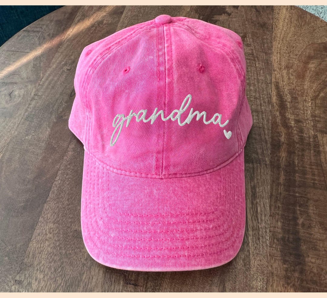 Grandma Embroidered Hat, Grandma Baseball Hat, Grandma Dad Cap, New ...