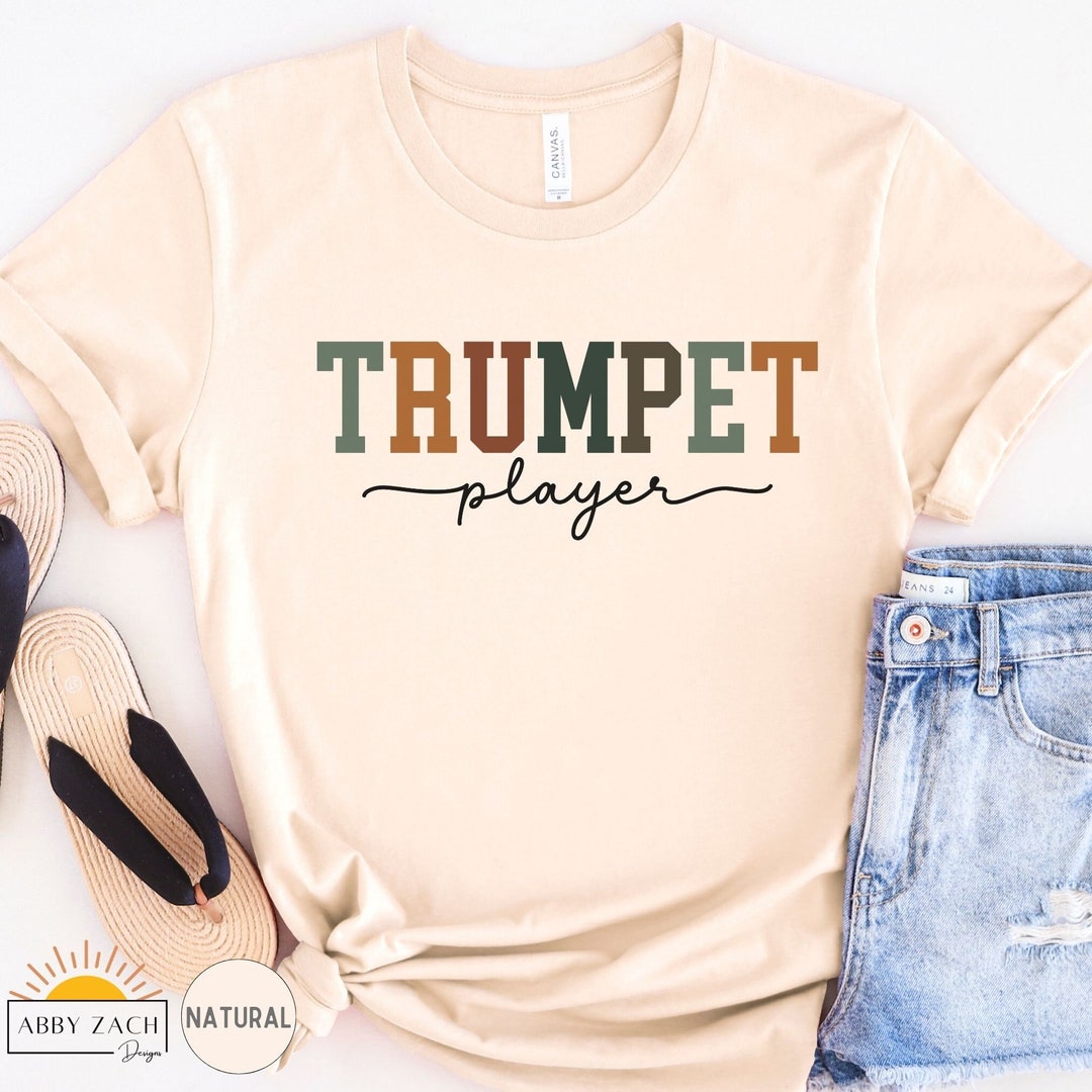 Trumpet Shirt for Marching Band Trumpet Players, Trumpet Band T-shirt ...