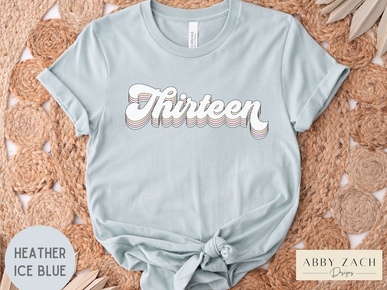 Matching 13th Birthday Girl and Birthday Squad Shirts for Turning ...