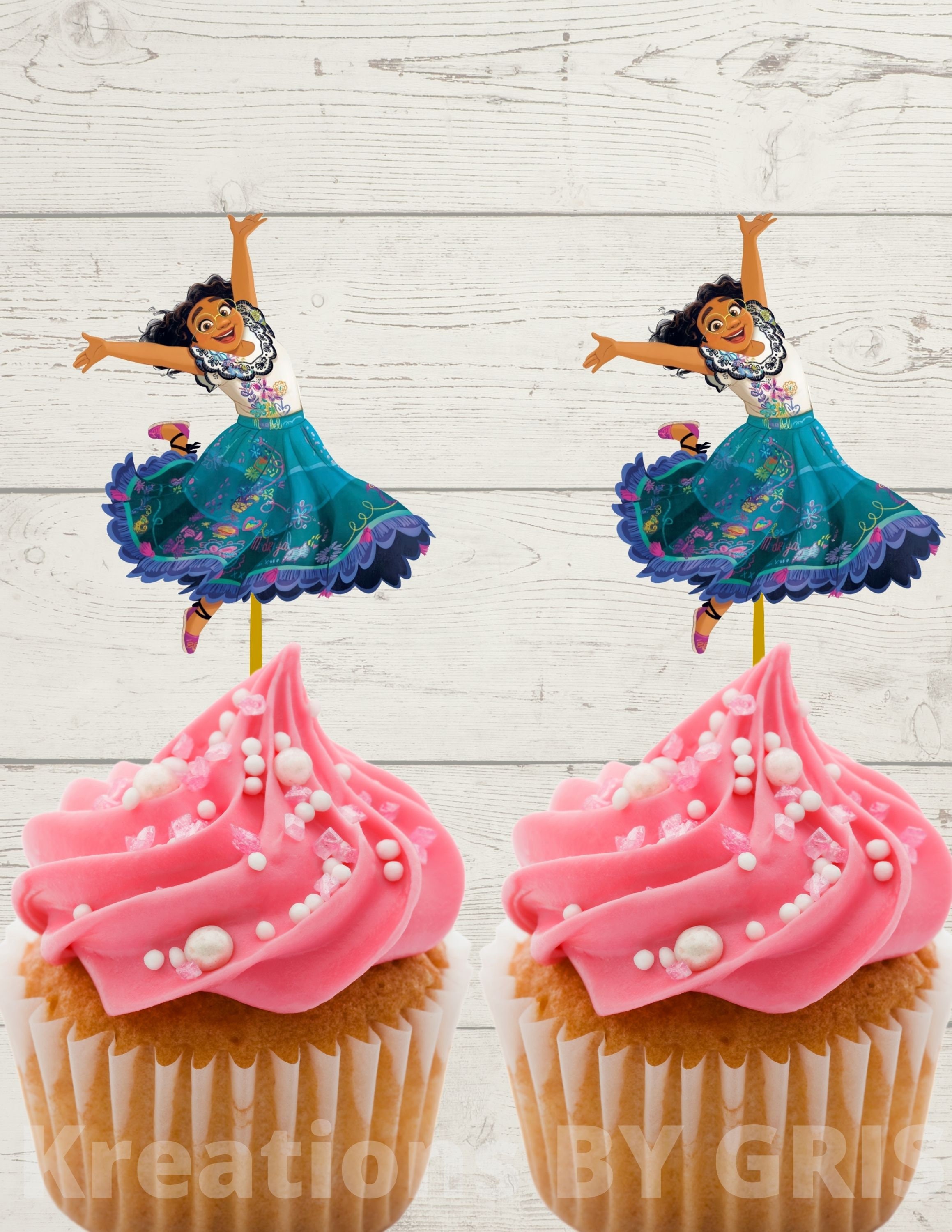 Encanto Cupcake Toppers Maribel Madrigal Cupcake Topper Etsy México