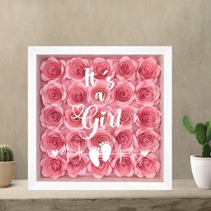 Girl Shadow Box - Etsy UK