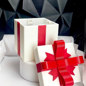 Locking Gift Box 3D Printed, Gift Box, Valentines Gift Box, Christmas ...