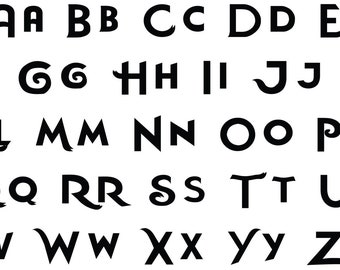 Zootopia Font Svg - Etsy