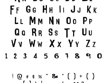 Inside Out Font Svg - Etsy