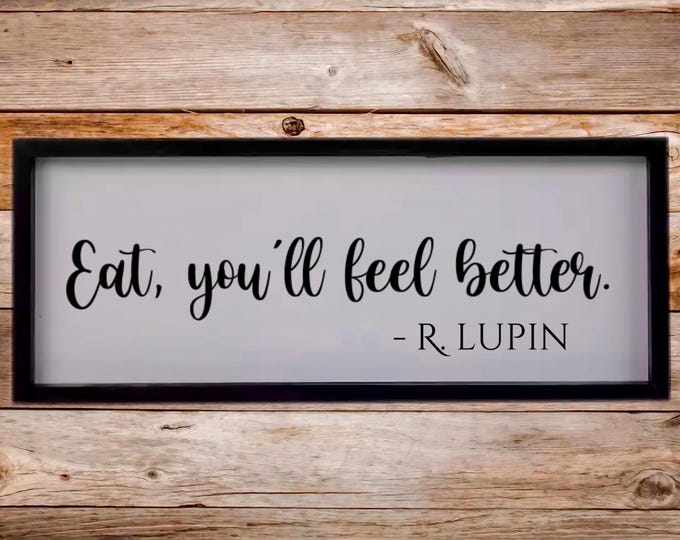 Eat, Youll Feel Better Sign - Etsy