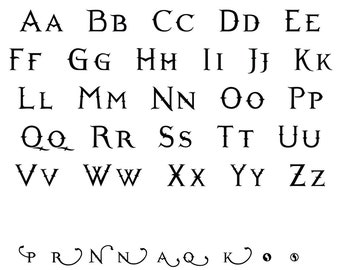 Narnia Svg Font - Etsy