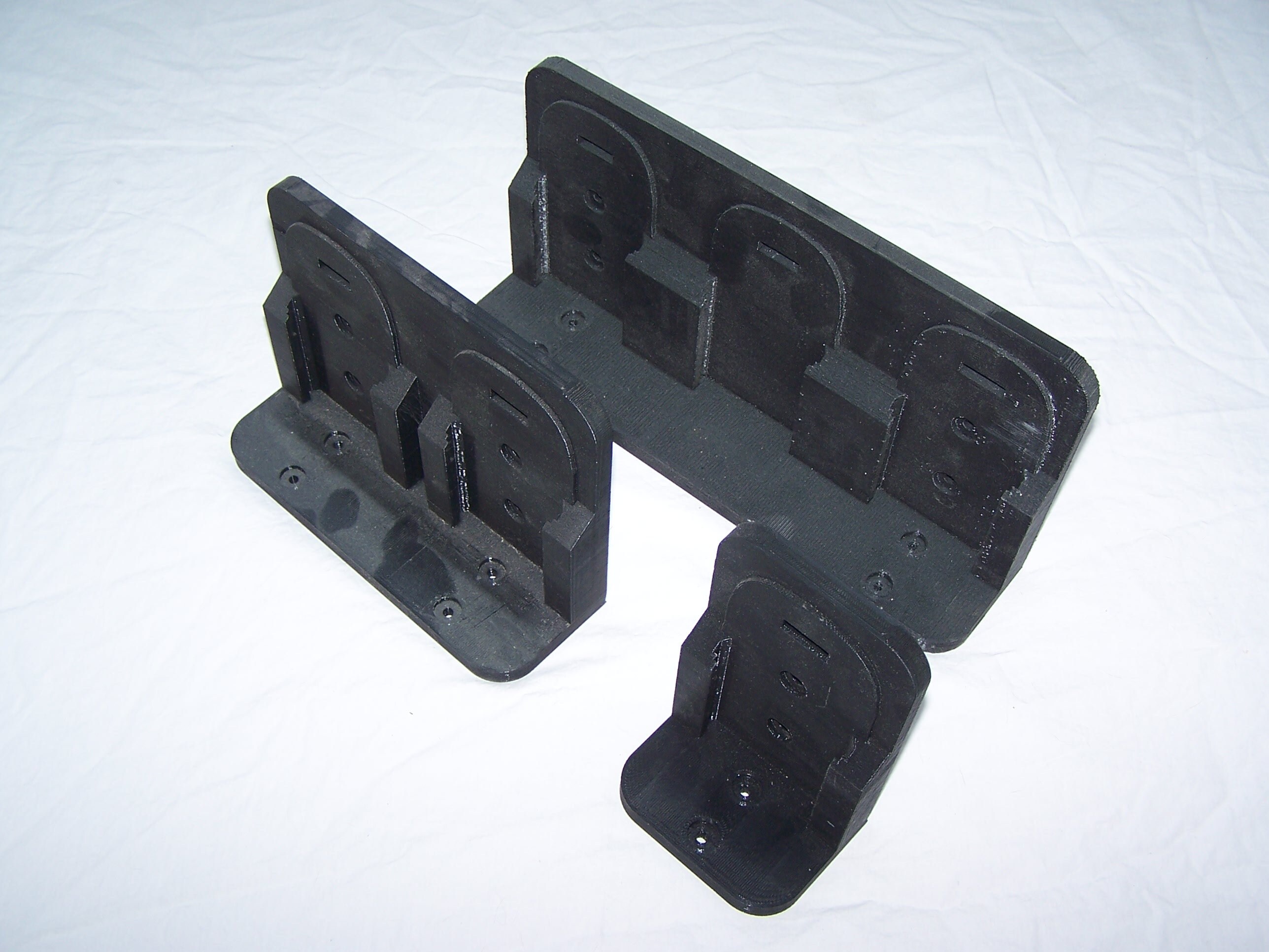 Rigid Battery Holder/mount for 18V Li Batteries All Capacities Dual 2 ...