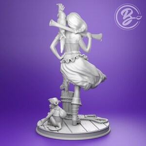 Marina Female Pirate Pinup Model Series B 32 75mm Scale Resin Unpainted ...
