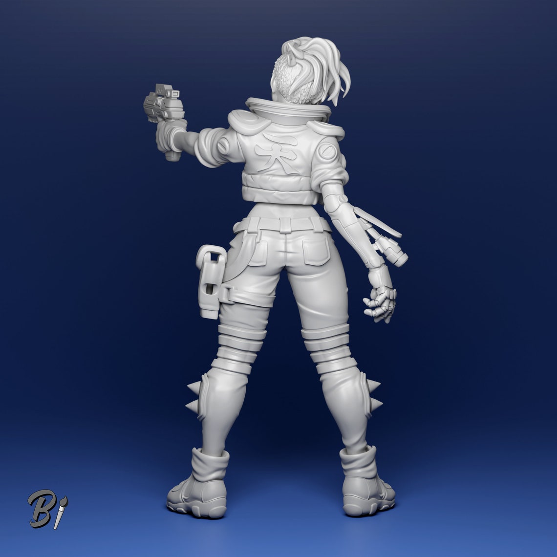 Jen Cyberpunk Gang Cyberpunk Sci Fi 54mm Resin Miniature - Etsy