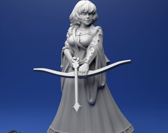 Female Dnd Figure - Etsy