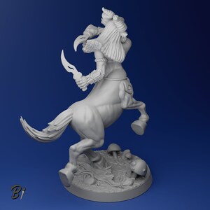 Centaur Rogue Female Fantasy 32mm Unpainted Miniature Figure Dungeons ...