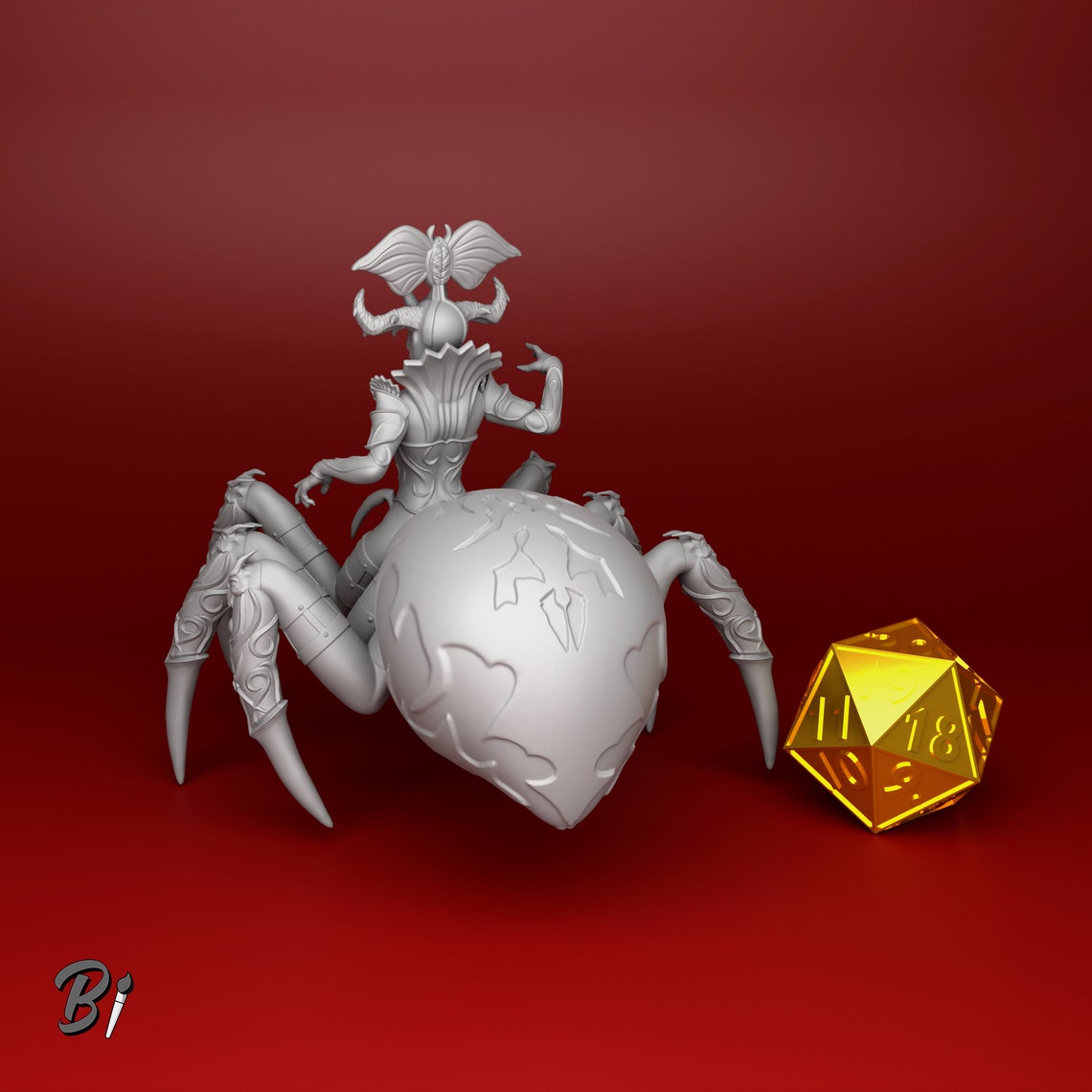 Lolth Demon Queen of Spiders Fantasy 32mm Scale Resin - Etsy