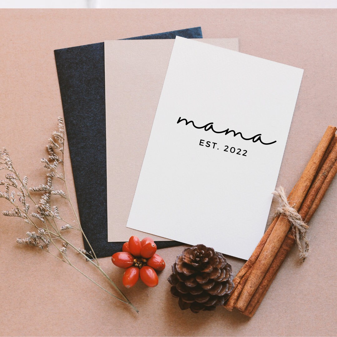 Mama EST. 2022 File, SVG, PNG, Cut File, Instant Download - Etsy