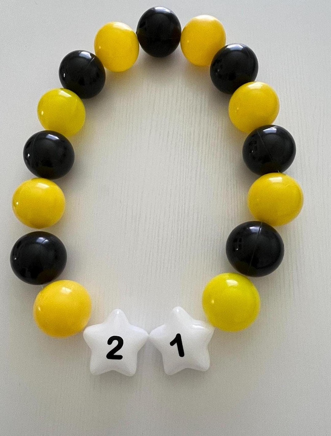 Jumbo Friendship Bead Custom Lei: Choose Your Letters, Choose Your ...