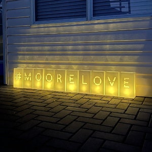 Custom Wedding Luminaries - Etsy