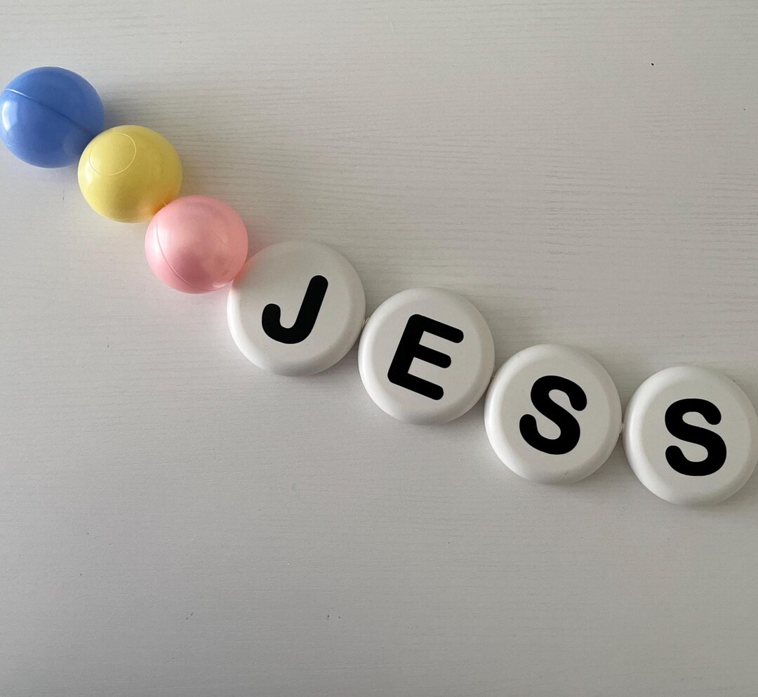 DIY Jumbo Friendship Bead Banner Kit: Personalized Sign - Etsy