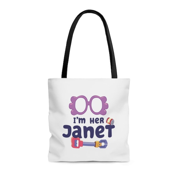 Im Her Janet Tote Bag Rita and Janet the Grannies Halloween - Etsy